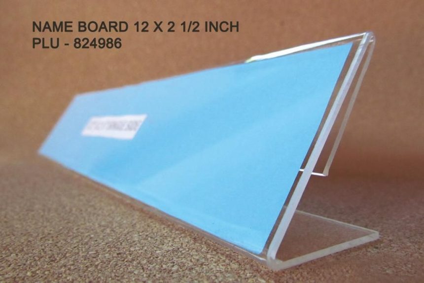 ACRYLIC NAME BOARD – Scan Lanka